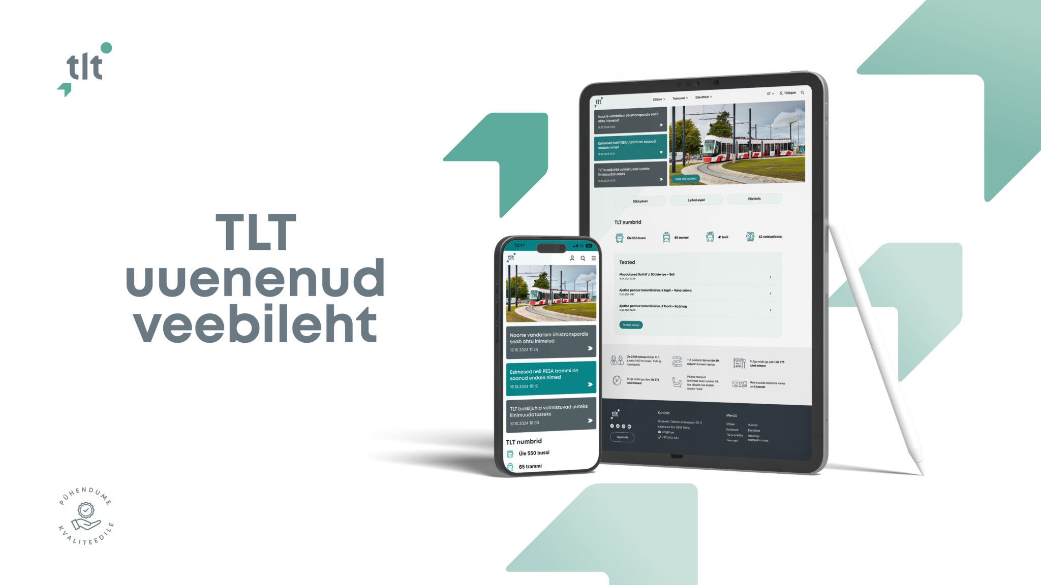 TLT tuli välja uuendatud veebikeskkonnaga - Aktsiaselts Tallinna ...